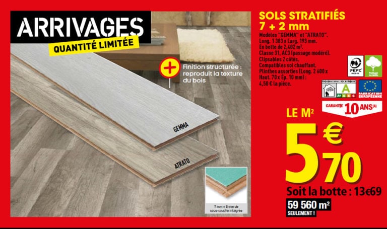 Brico Depot Parquet Promotion