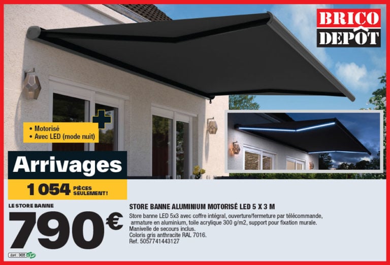 Store Banne Brico Depot
